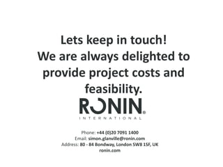 RONIN International Overview 2018 | PDF