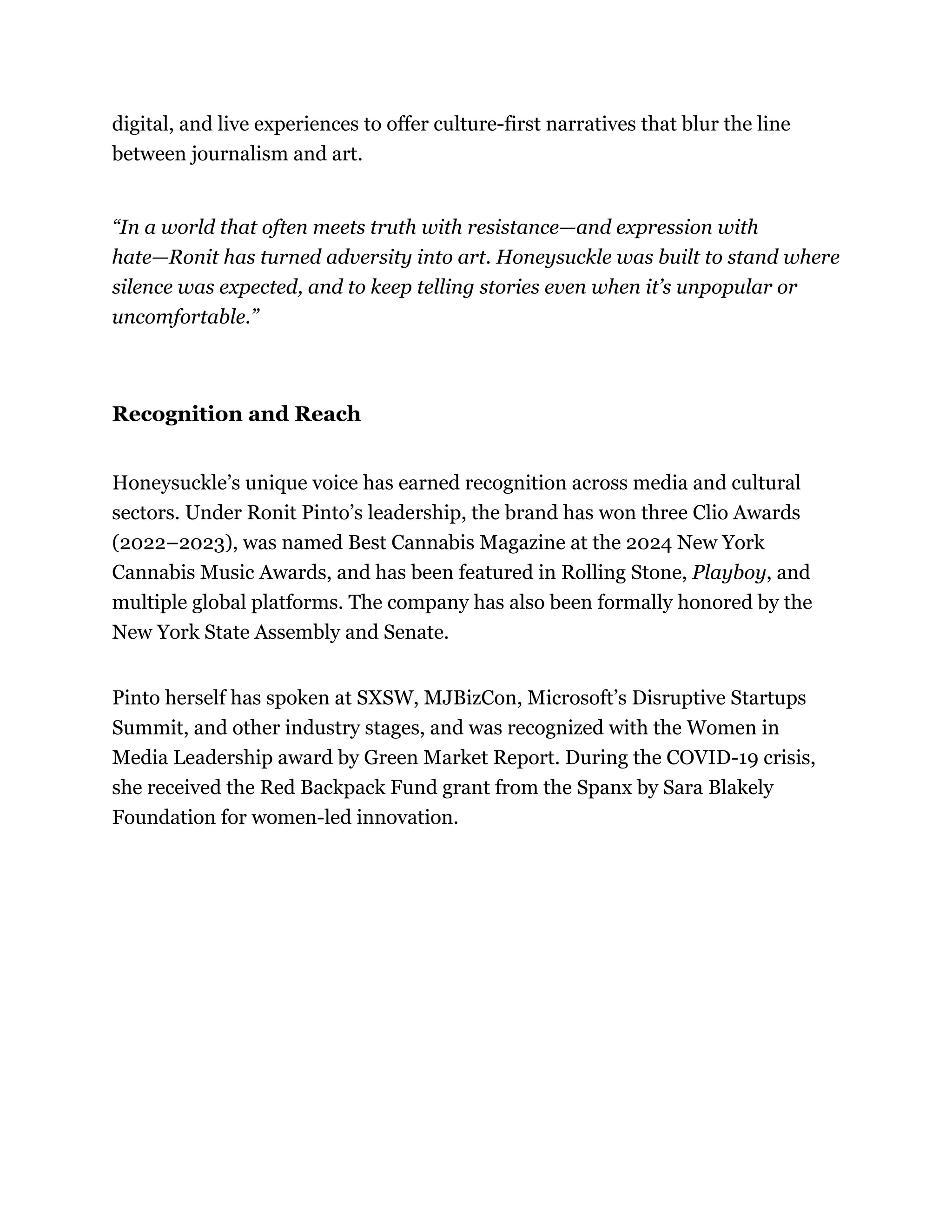 Ronit Pinto_ Redefining Media with Vision, Voice, and Unapologetic ...