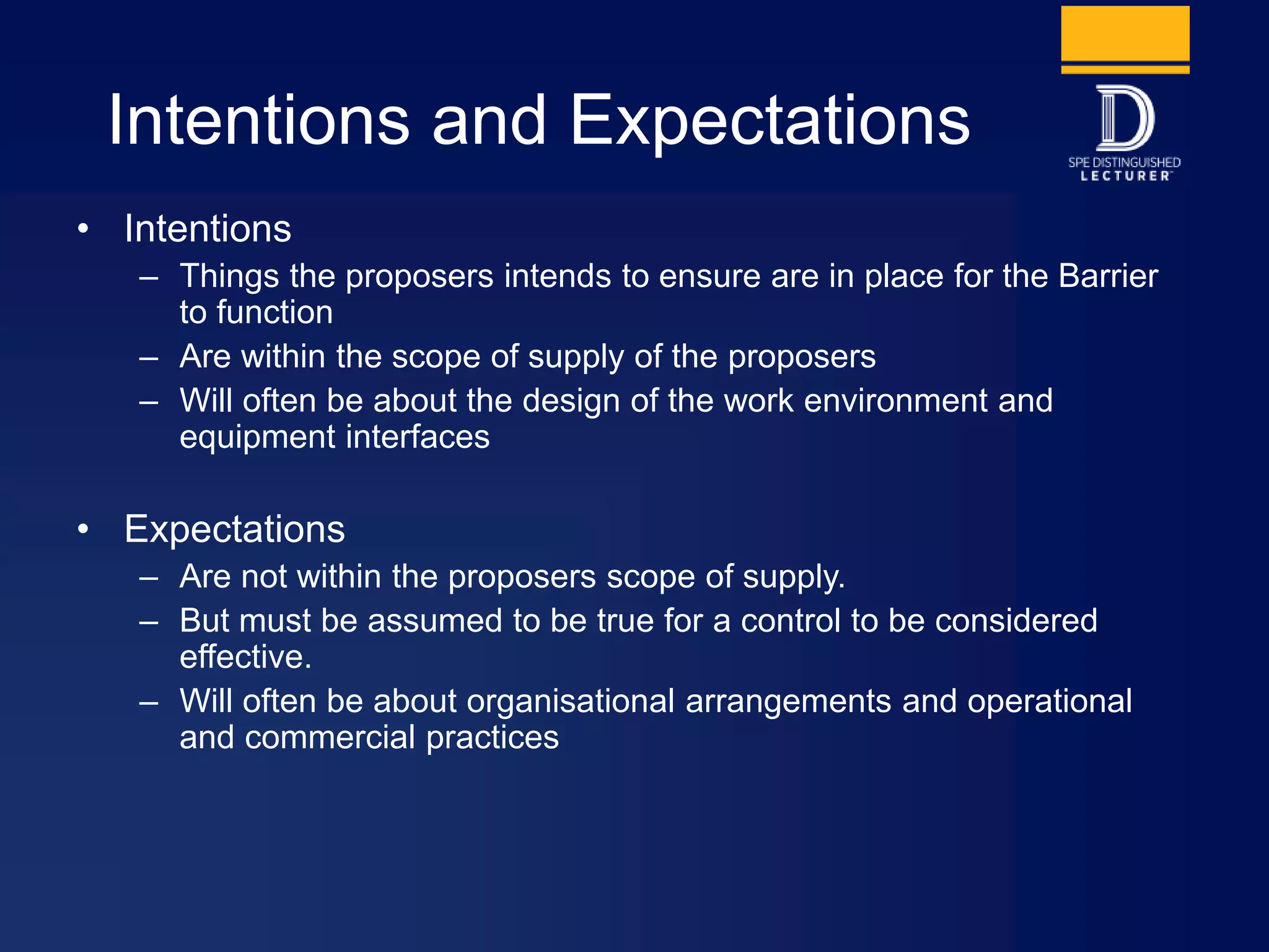 Human Factors in Barrier Thinking | PPTX