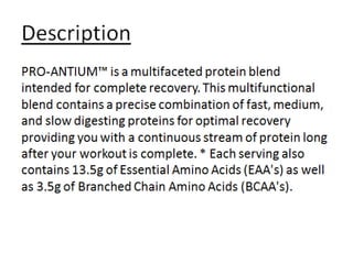 Ronnie Coleman Signature Series Pro-Antium | PPTX