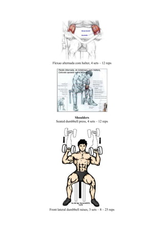 Ronnie coleman training routine myplan | DOCX