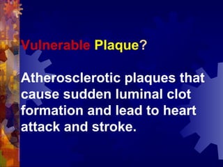 Human carotid mri spio presentation files | PPT