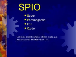 Human carotid mri spio presentation files | PPT
