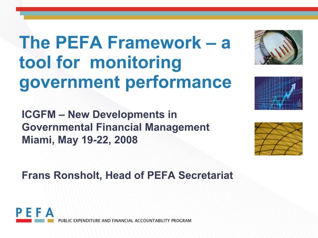 Ronsolt the pefa framework a tool for monitoring government ...