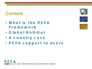 Ronsolt the pefa framework a tool for monitoring government ...