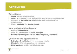 Investigation of Partition Cells as a Structural Basis Suitable for ...