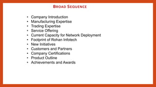 LT Distribution Panel By Rohan Infocom Pvt. Ltd. | PPTX