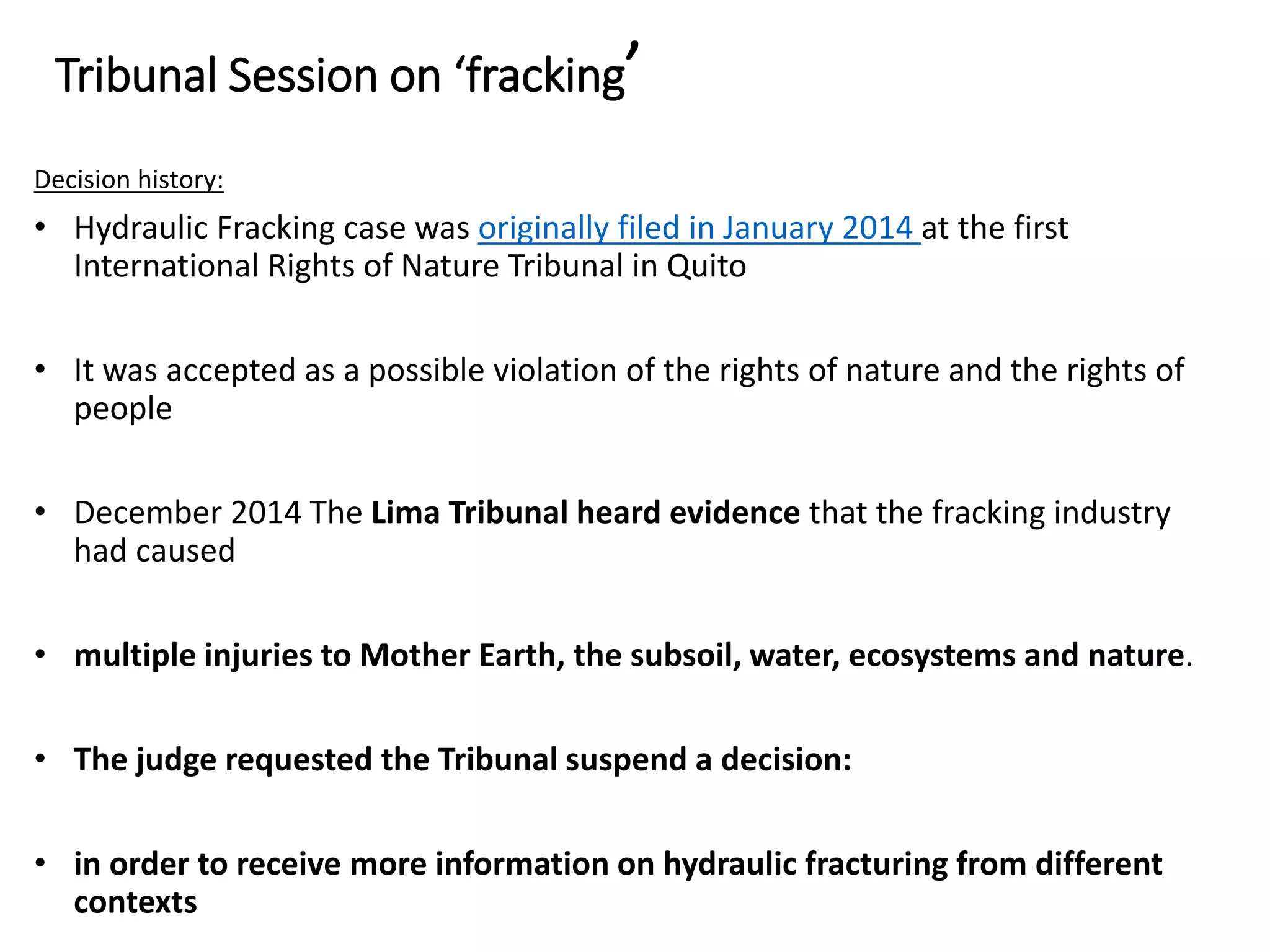 Fracking - Damien Short | PPTX