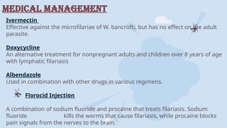 FILARIASIS PPT.................................. | PPTX