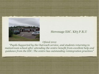 Transitions Rony Ford Stevenage ESC presentation | PPT