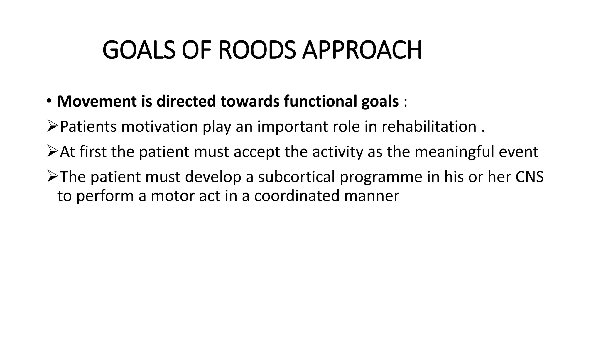 Roods approach | PPTX