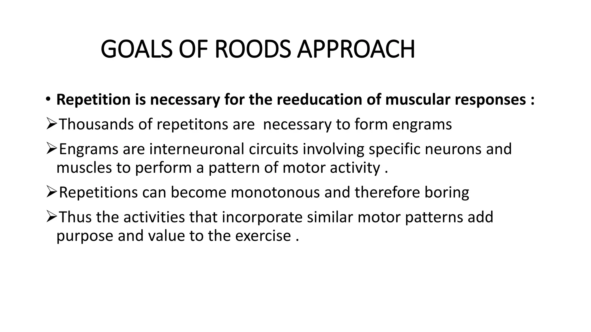 Roods approach | PPTX