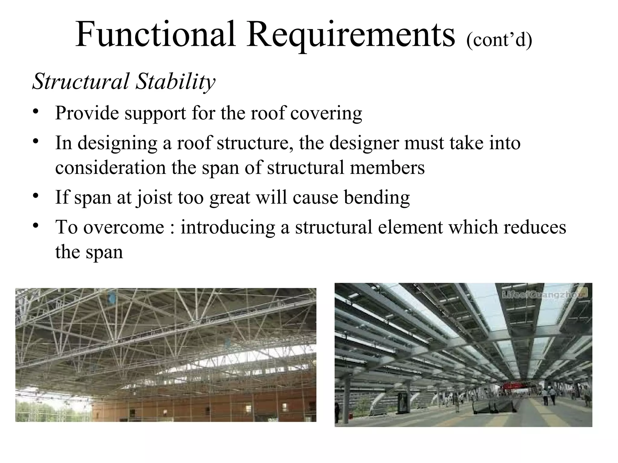 Roof structures and Types of roofs | PPT