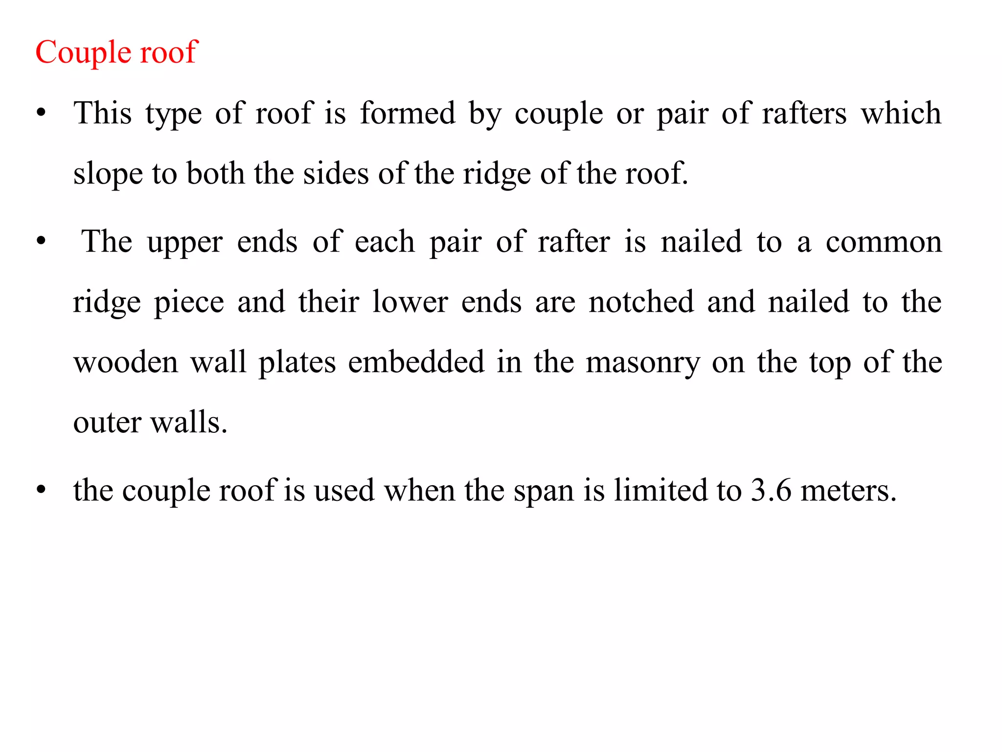 Roof and roof covering | PDF