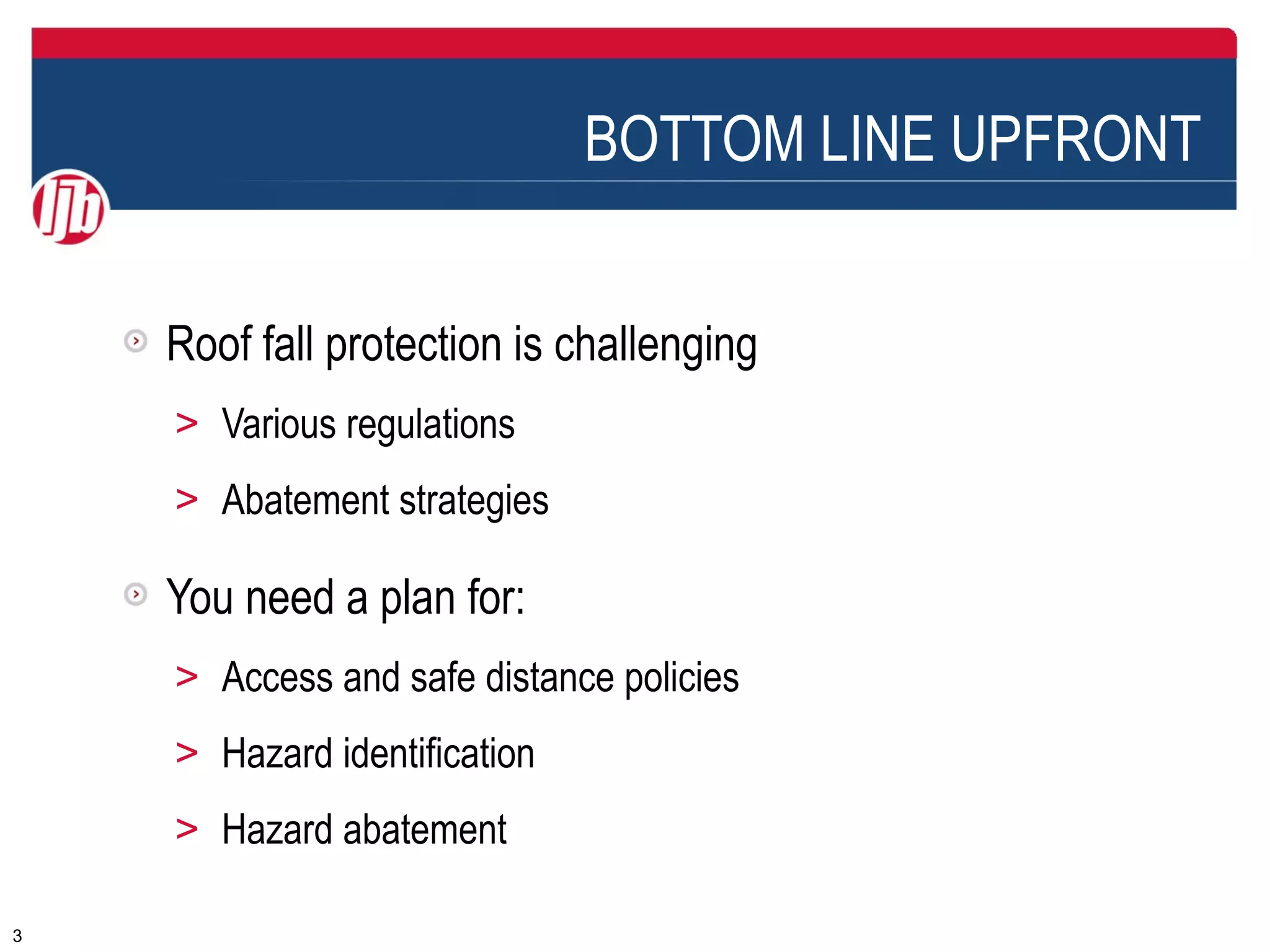 Facility Fall Protection: Roof and Facade Maintenance | PPT