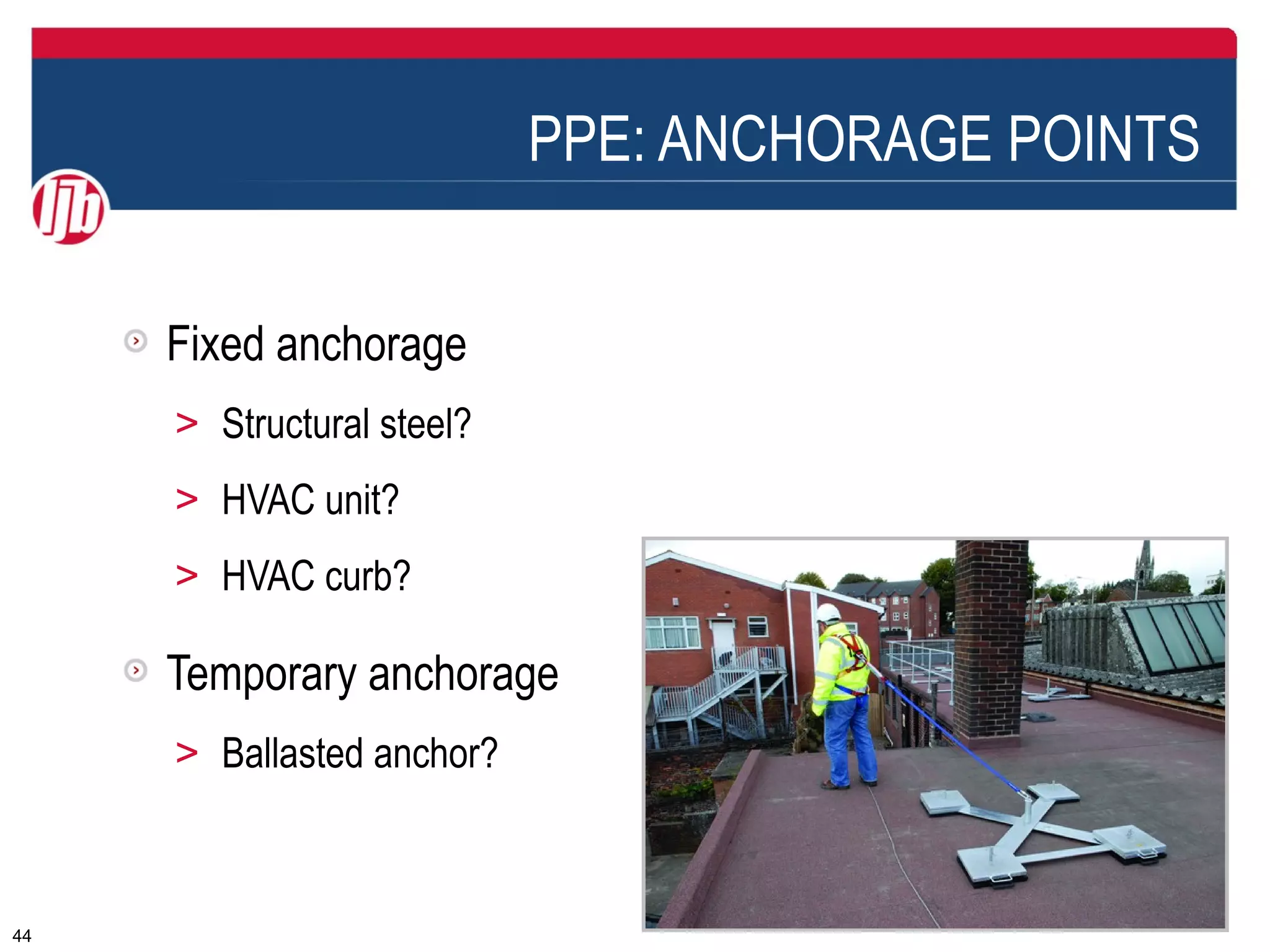 Facility Fall Protection: Roof and Facade Maintenance | PPT