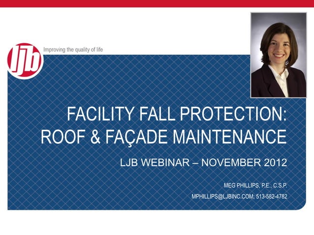 Facility Fall Protection: Roof and Facade Maintenance | PPT