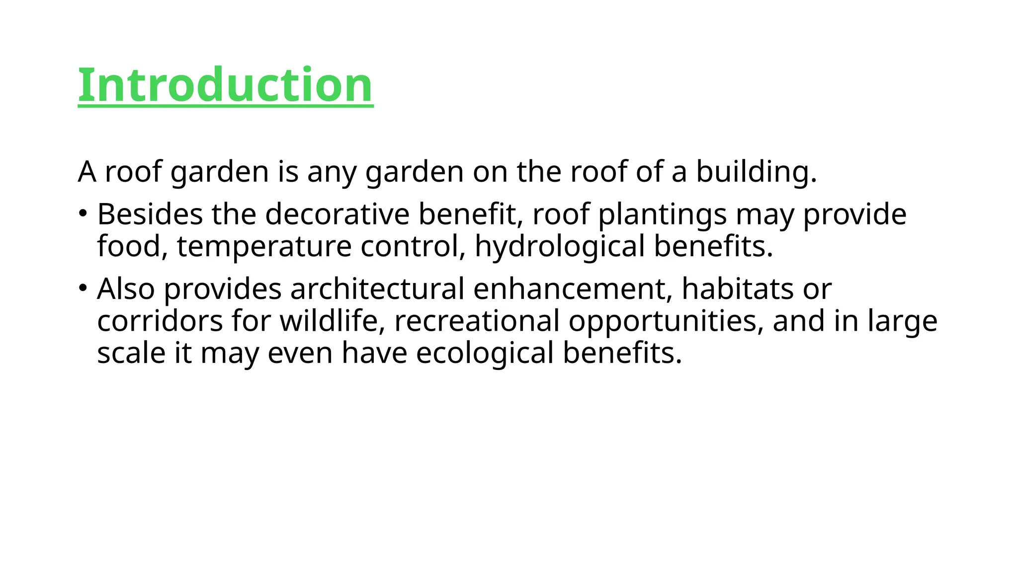 Definition concepts and principles of Roof Gardens 22164130 | PPTX | Gardening | Home & Garden