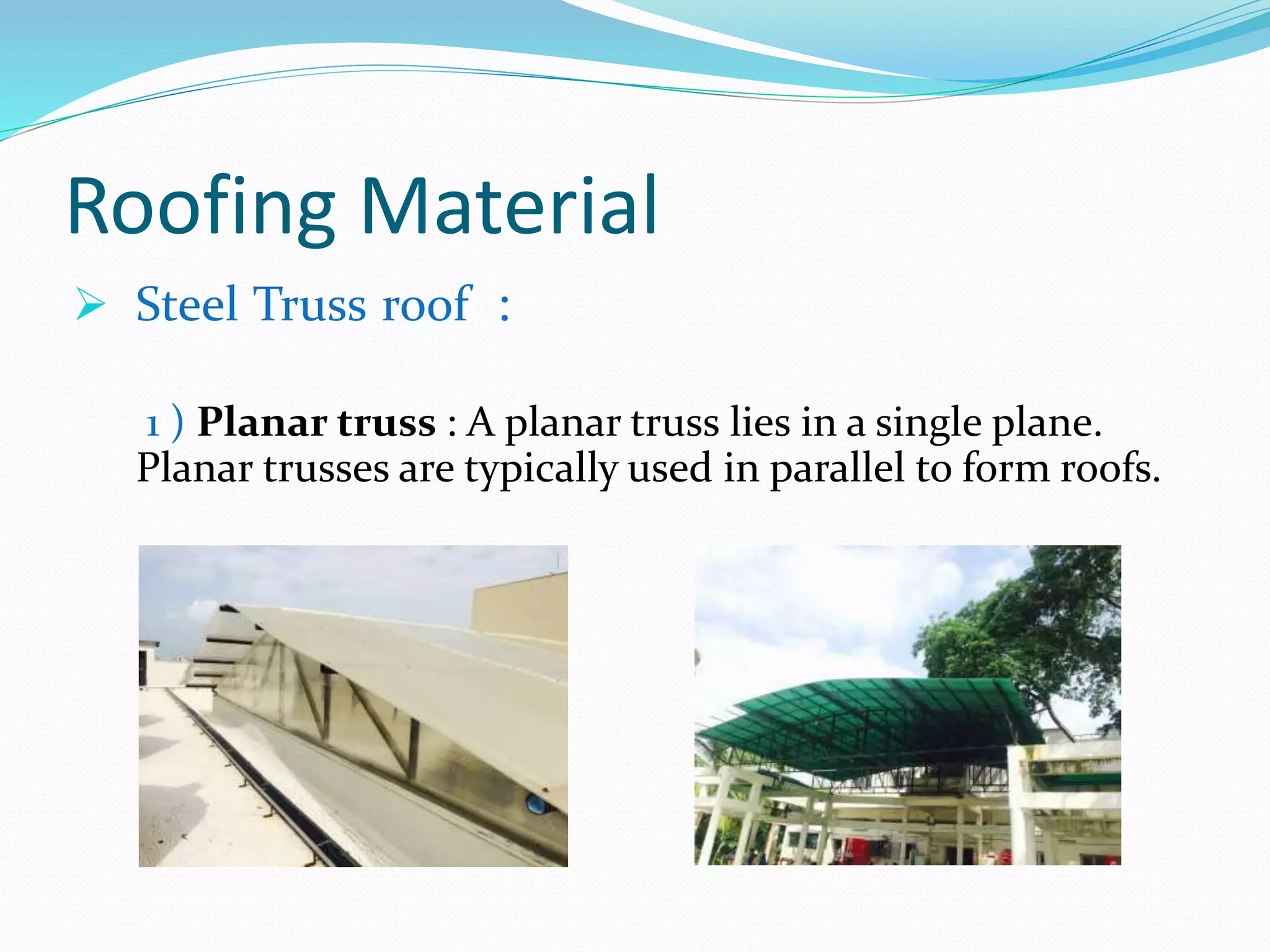 Roofing materials | PPTX