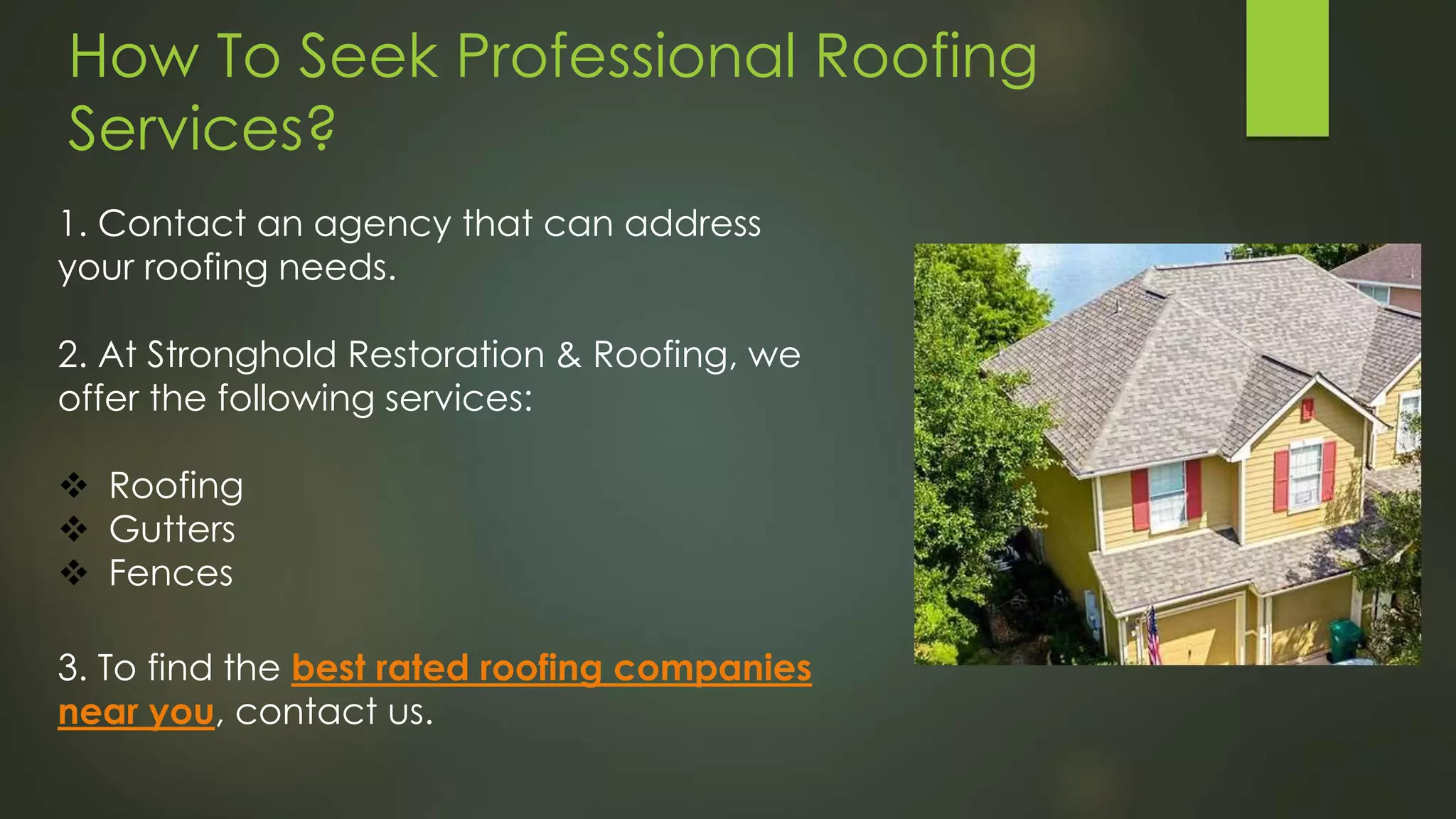 Roofing 101 here’s what you should know | PPTX