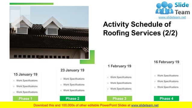 Roofing Service Proposal PowerPoint Presentation Slides | PPT