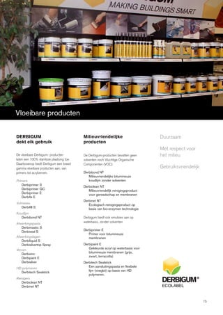 Derbigum - Roofing Solutions | PDF