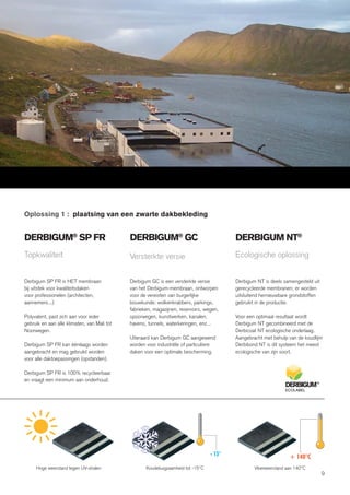 Derbigum - Roofing Solutions | PDF