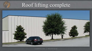 Roof lifting | ROOFLIFTERS - clear height expansion solutions | PPSX