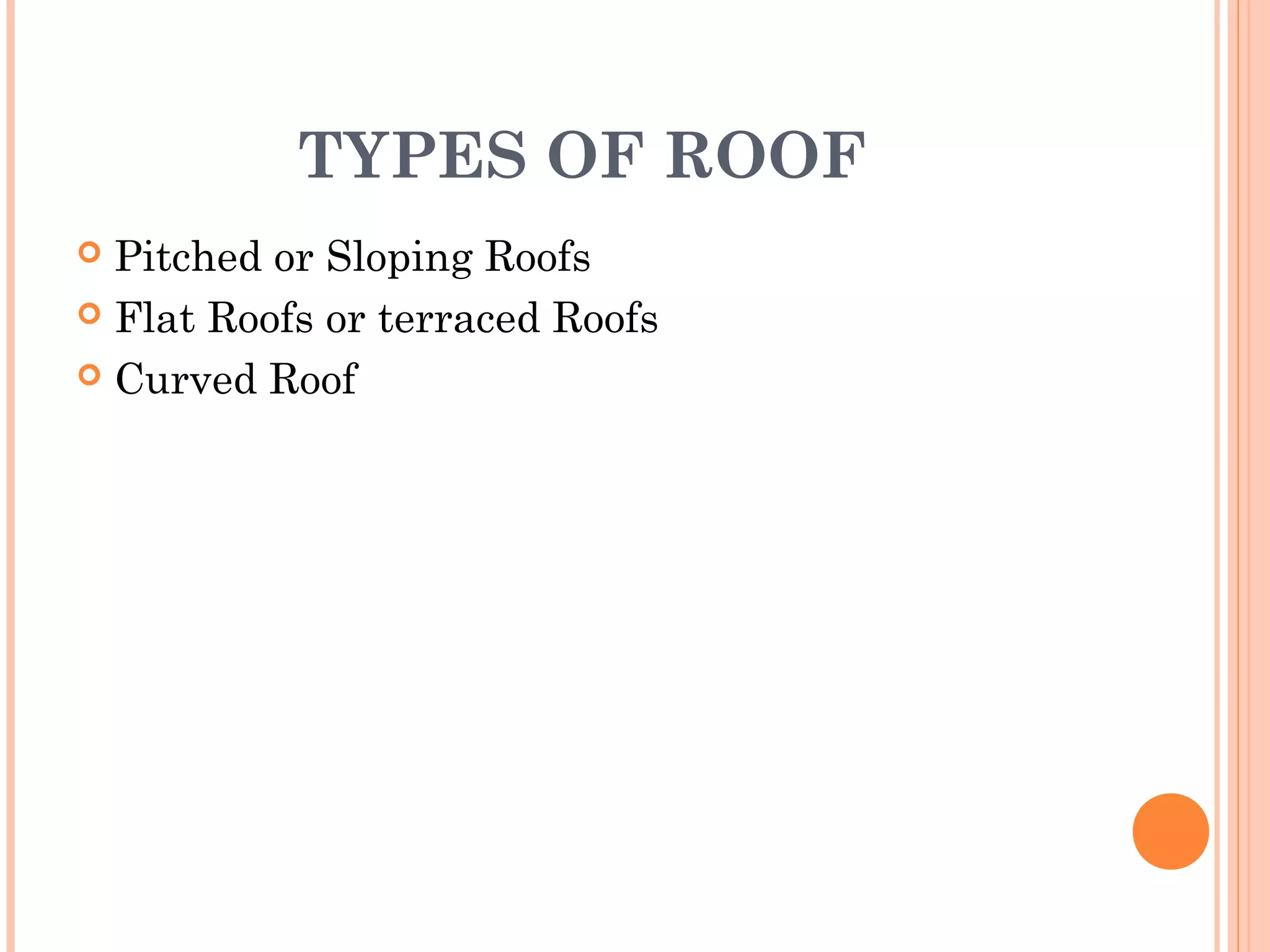 Roofs | PPT