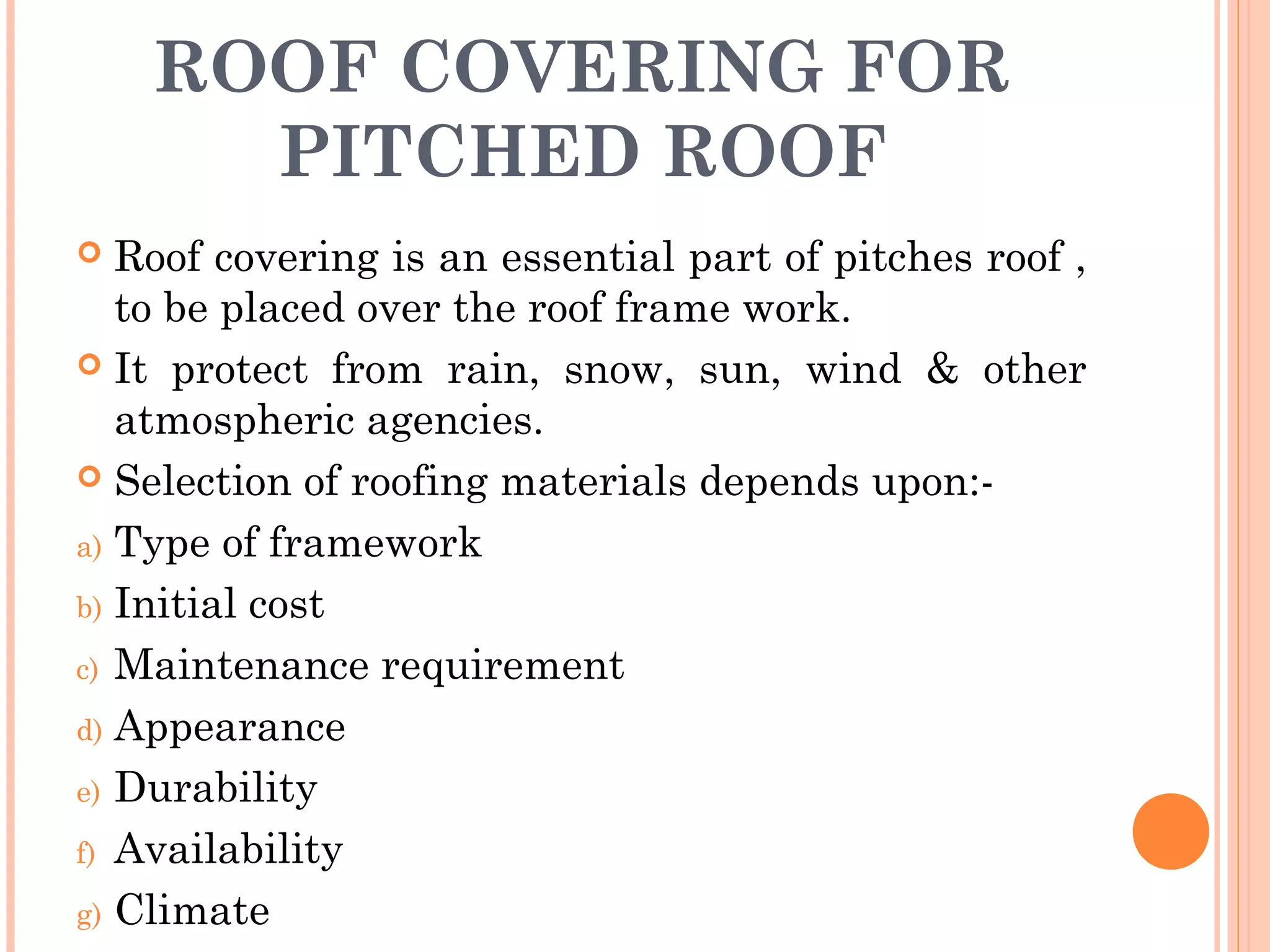 Roofs | PPT