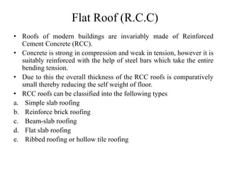 Building materials and construction Technology Roofs.pptx