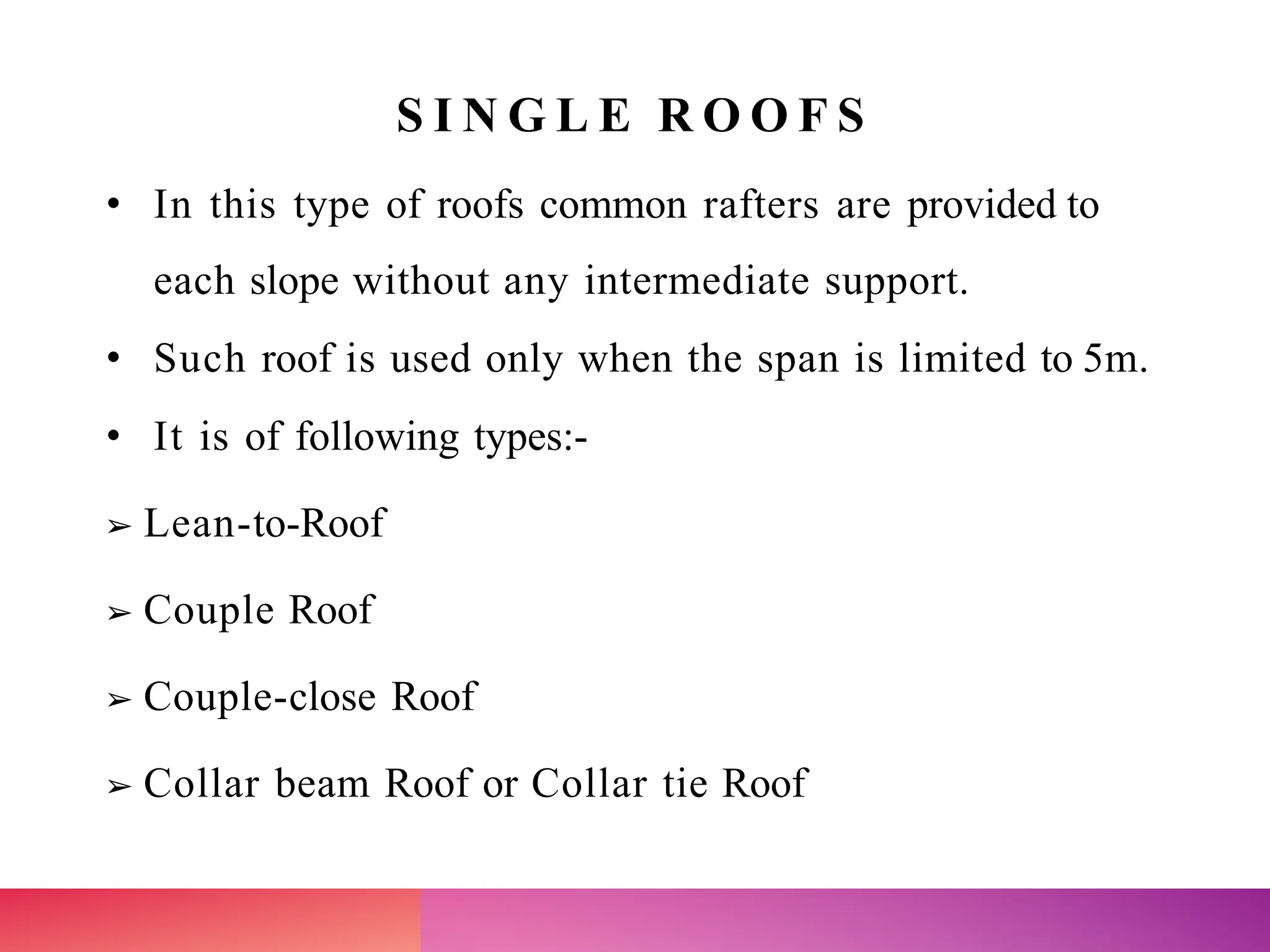 Types of Pitched Roof used in Construction | PDF