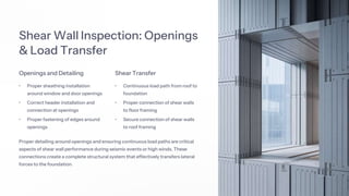 Roof Sheathing & Shear Wall Inspection Checklist with eAuditor Audits ...