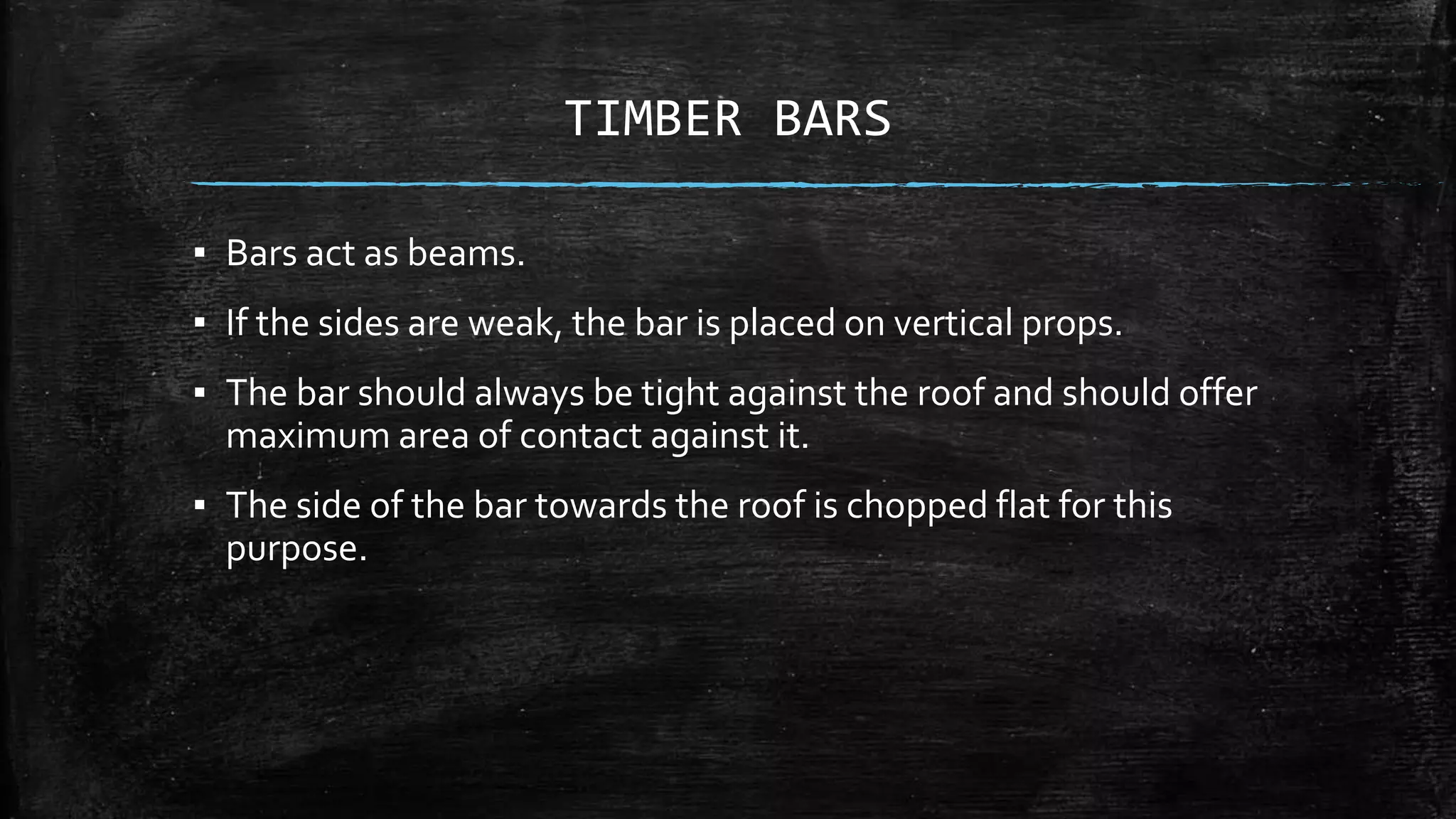 Roof supports in coal mines | PPTX