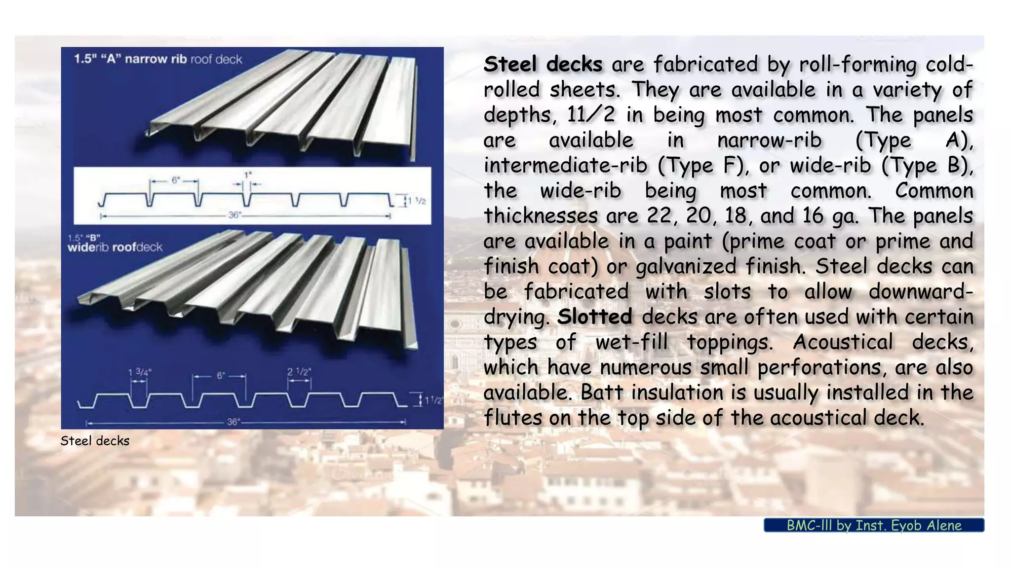 Roof system and roof construction | PPTX