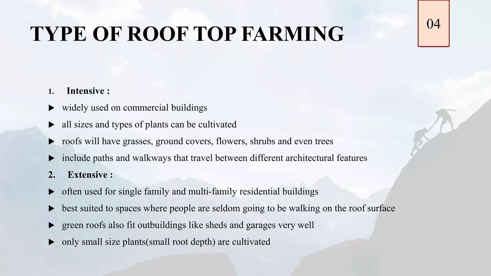 Roof Top Farming | PPTX