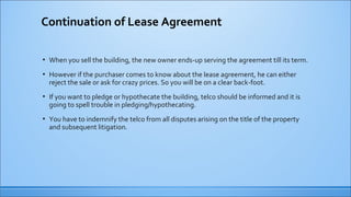 Leasing Rooftop for Telco Towers | PPT