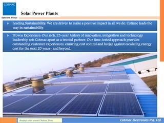 Rooftop solar pv system | PPTX