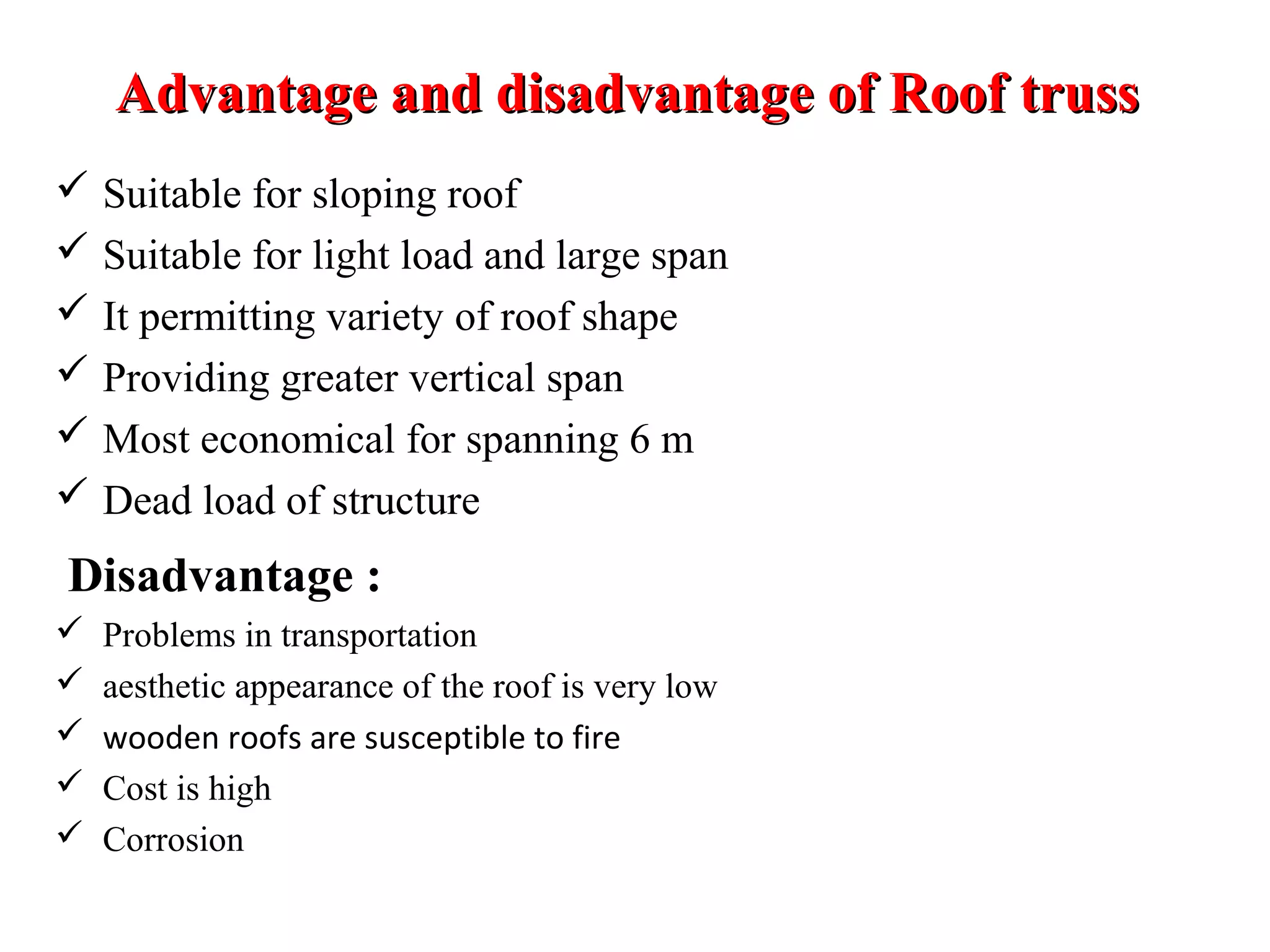 Roof truss | PPT