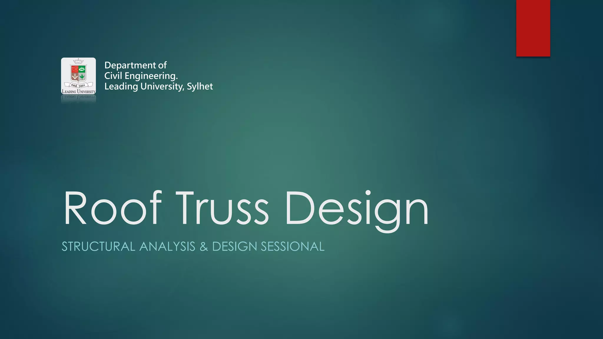 Roof truss design | PDF