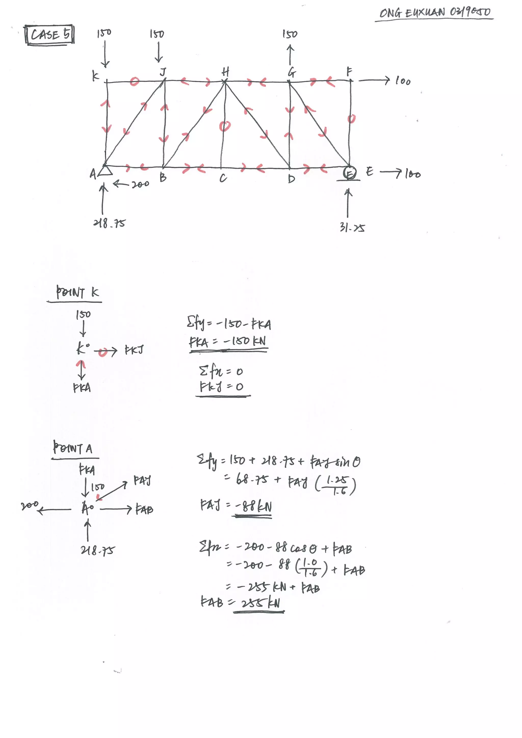 Roof truss system (truss analysis) | PDF
