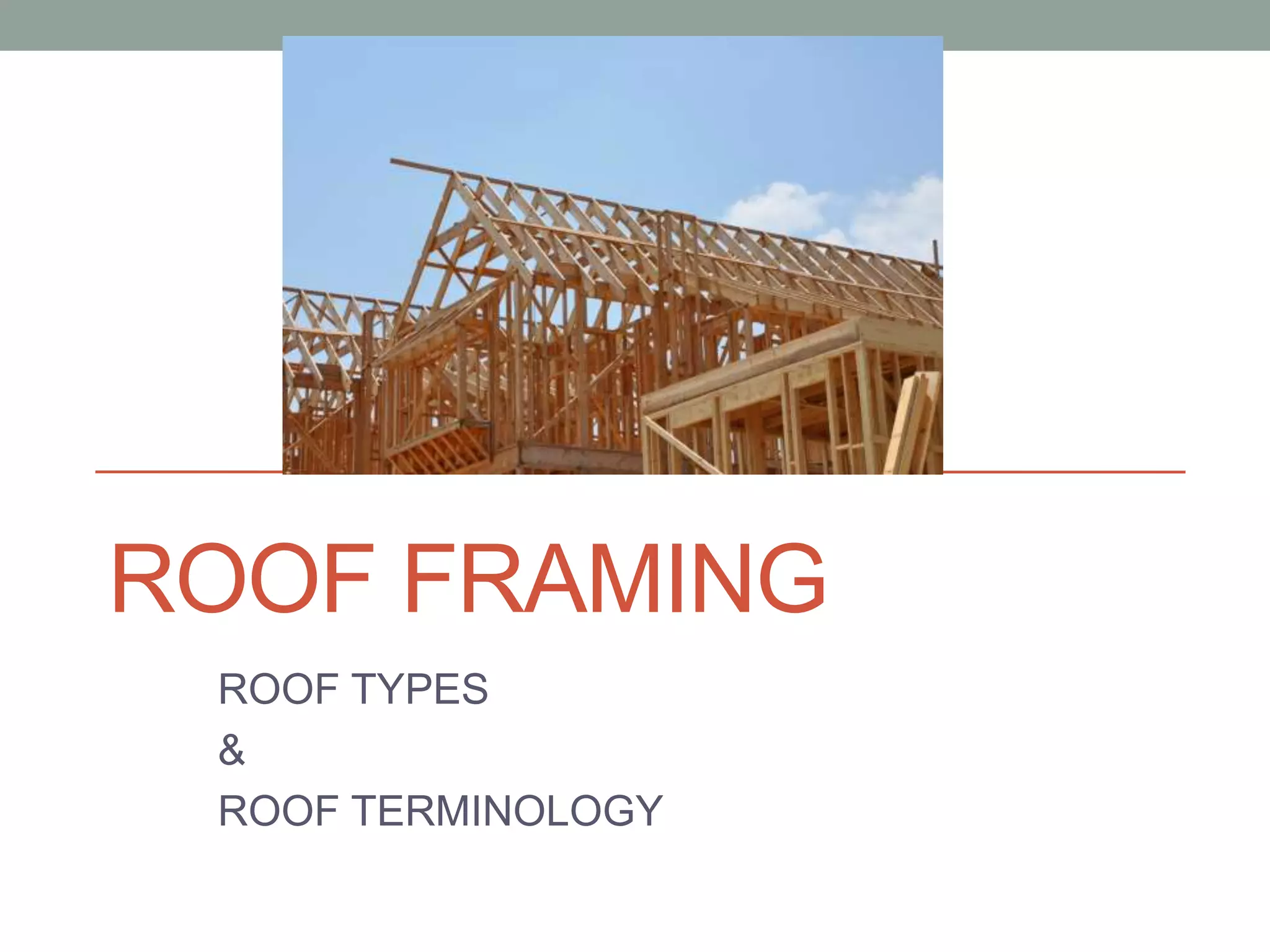 Roof types & styles ns | PPTX