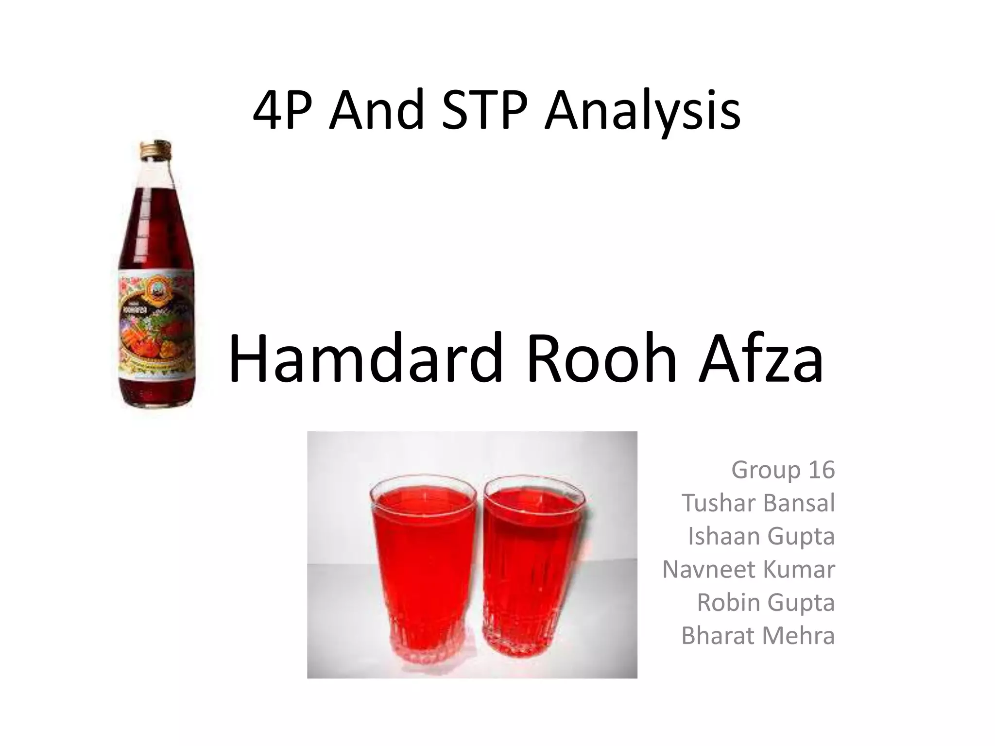 Rooh afza | PPT