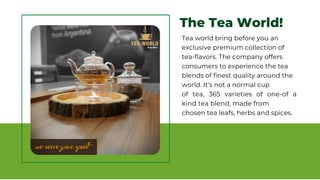 Tea World Herbal Teas:-Rooibos Tea | PDF