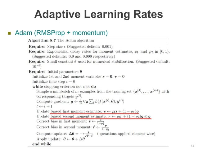 Deep Learning - Optimization Basic | PPT