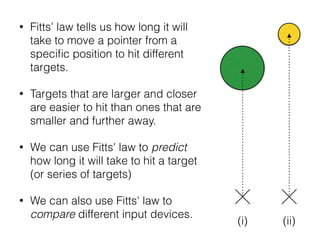 Fitts' Law | PDF
