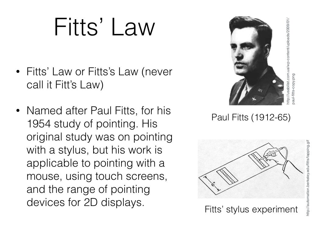 Fitts' Law