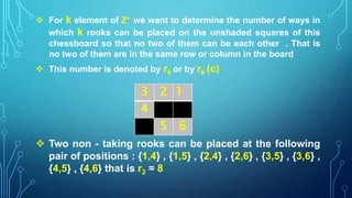 Rooks polynomial | PPT