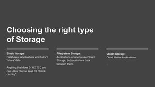 Rook: Storage for Containers in Containers – data://disrupted® 2020 | PPT