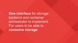 Rook: Storage for Containers in Containers – data://disrupted® 2020 | PPT